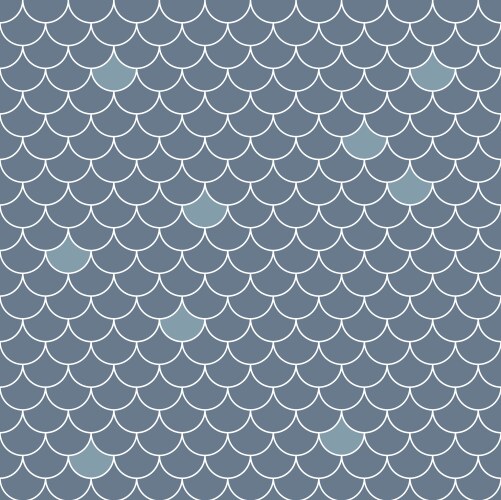Fish scales seamless pattern Royalty Free Vector Image