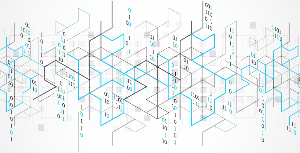 Mechanical engineering drawing Royalty Free Vector Image