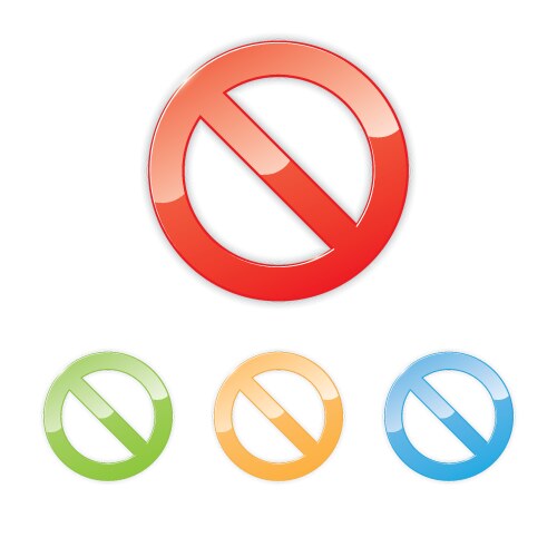 Prohibition Signs Vector Images (over 78,000)