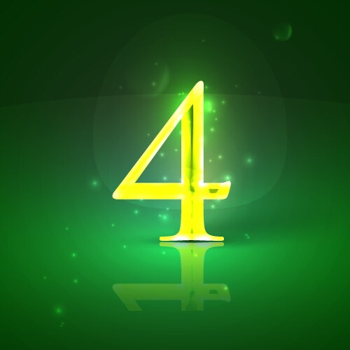 Number 4 Vector Images (over 36,000)