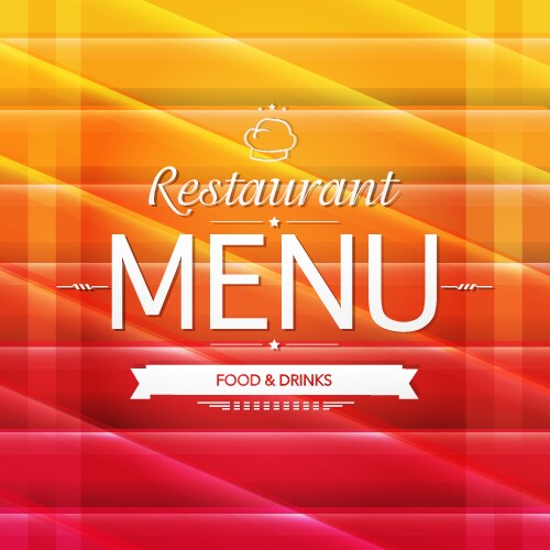 Restaurant menu Royalty Free Vector Image - VectorStock