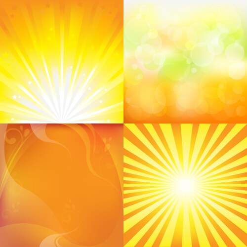 Abstract sunburst light background Royalty Free Vector Image