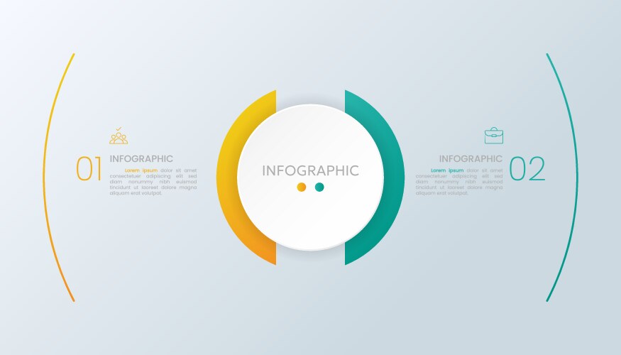 2 Step Infographic Vector Images (over 6,300)