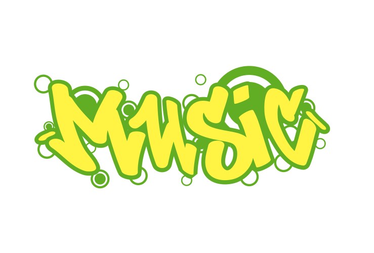 Anthony name in graffiti style Royalty Free Vector Image