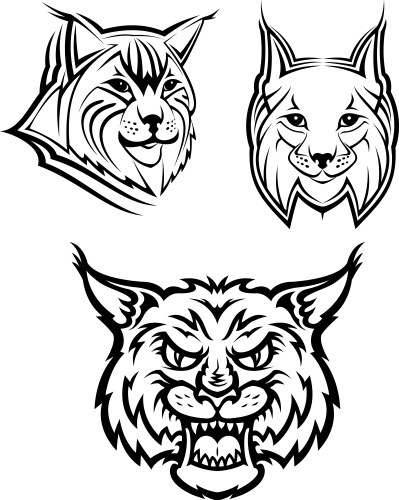 Wildcat Face Clipart