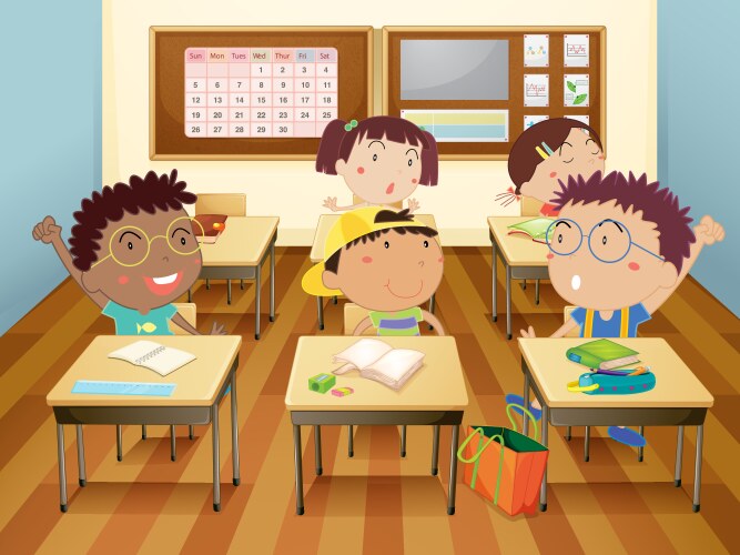 School Kids Vector Images (over 270,000)