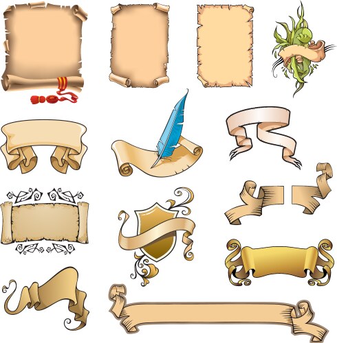 Scroll Royalty Free Vector Image - VectorStock