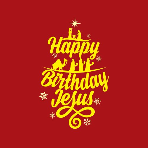 Jesus raised his hands in prayer Royalty Free Vector Image