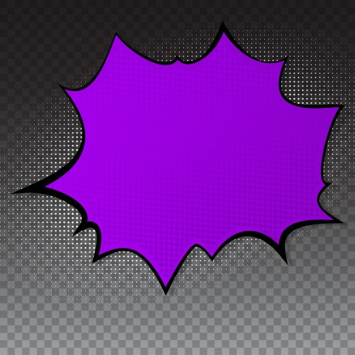 Pop art splash background explosion in comics Vector Image