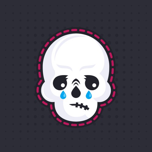 Skeleton Emoji Vector Images (over 600)