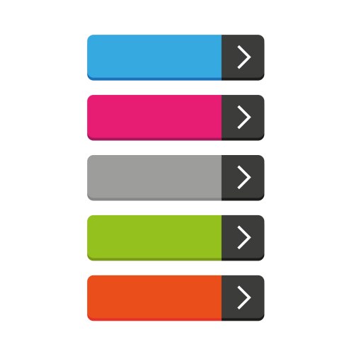 Yes and no buttons Royalty Free Vector Image - VectorStock