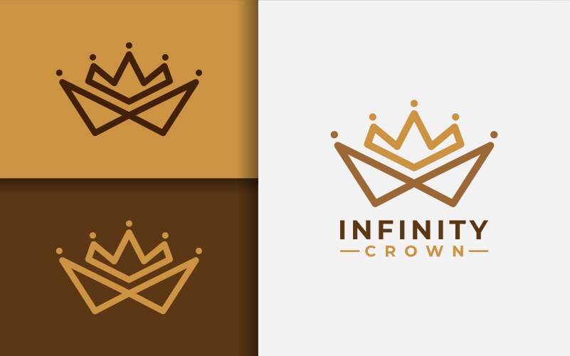 Creative luxurious logo design abstract geometric Vector Image