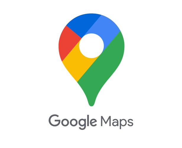 Google map symbol logo red design Royalty Free Vector Image