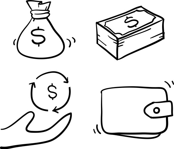 Time is money Royalty Free Vector Image - VectorStock