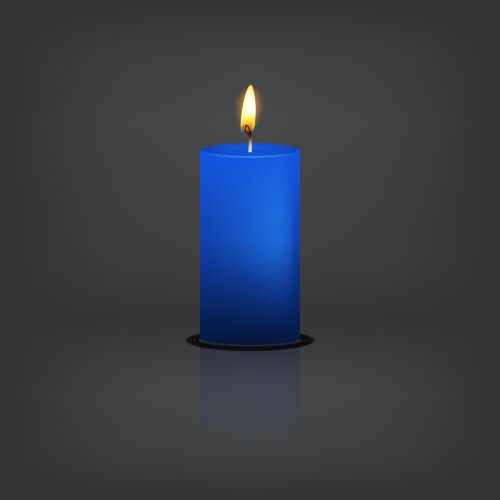 Candle Royalty Free Vector Image - VectorStock