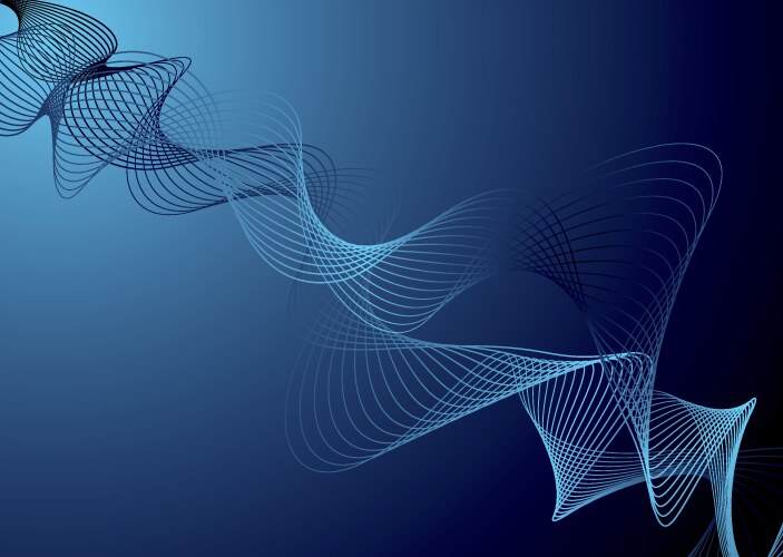 Blue glow background Royalty Free Vector Image