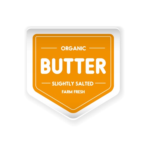 Set of templates label for peanut butter Vector Image