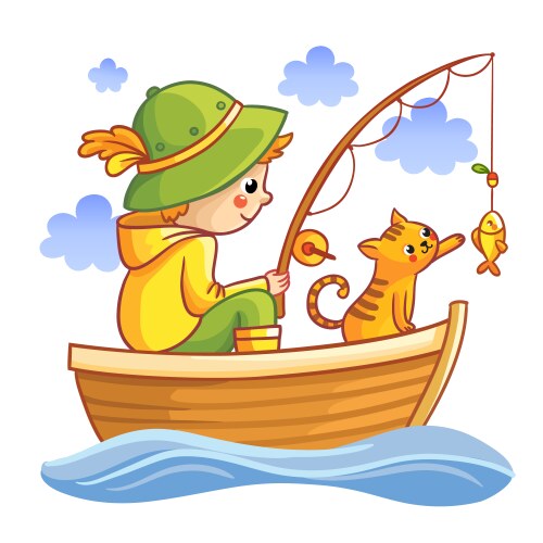 Fishing Rod Cartoon Vector Images (over 8,500)