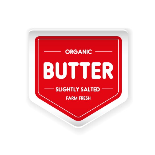 Label and sticker template for body butter packagi