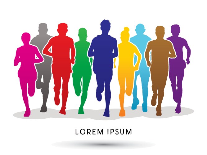 Marathon Runner Logo Vector Images (over 4,100)