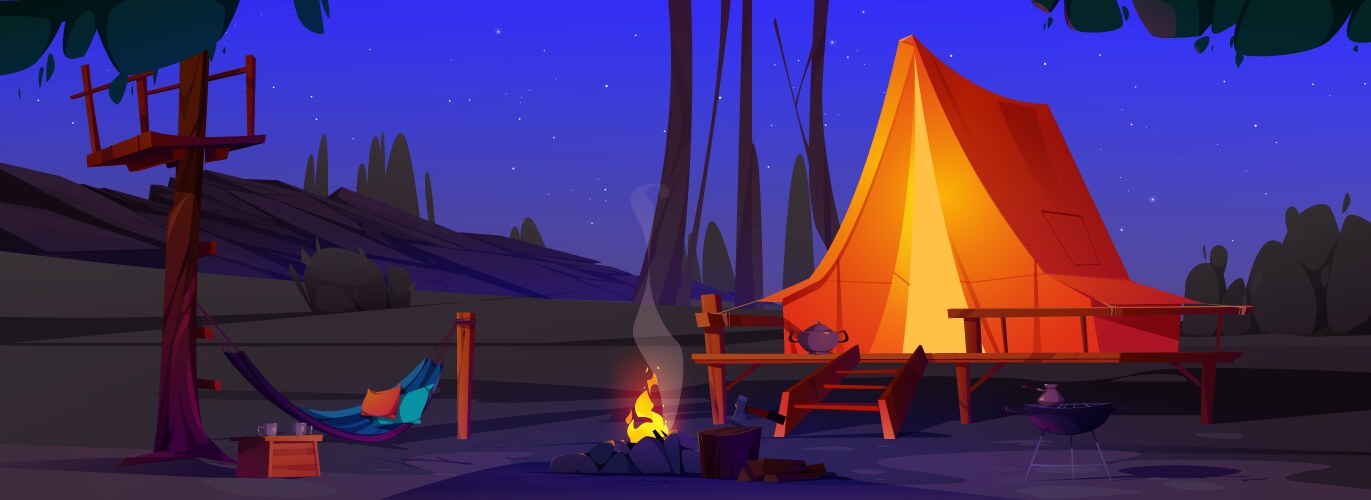 Night Camp Vector Images (over 13,000)