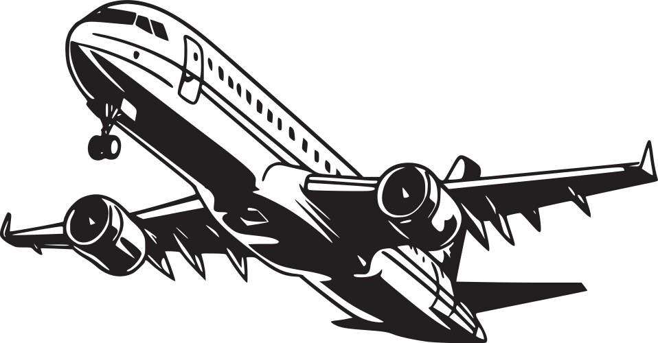 Plane Profile Vector Images (over 2,100)