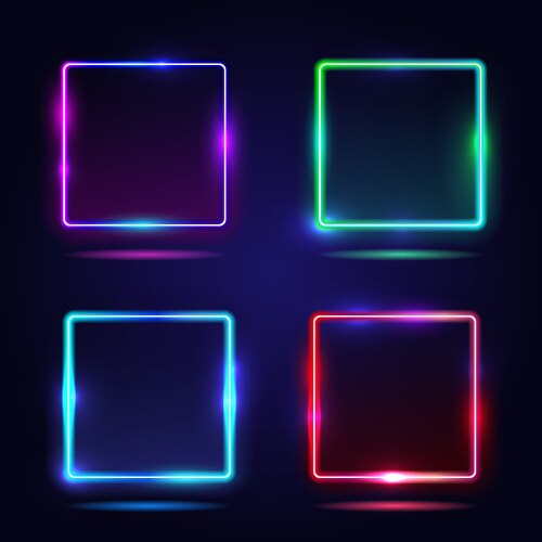 Neon Frame Border Vector Images (over 28,000)