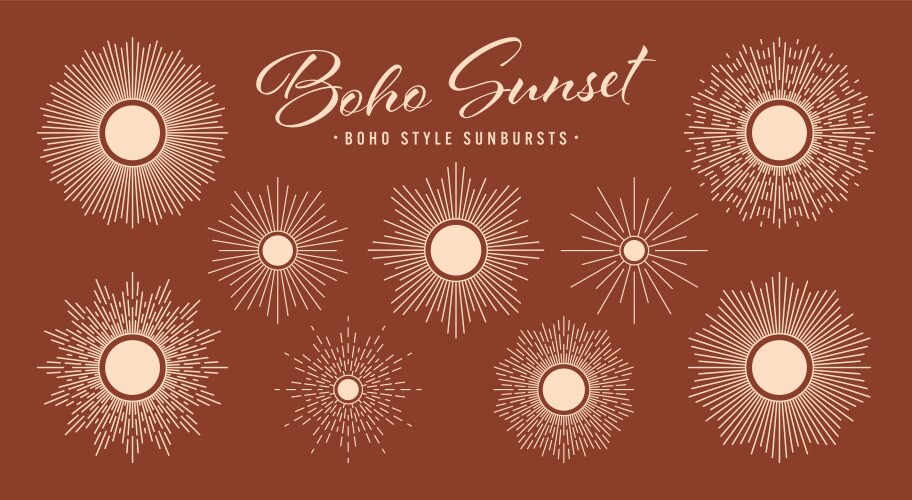 Boho Sun Vector Images (over 15,000)