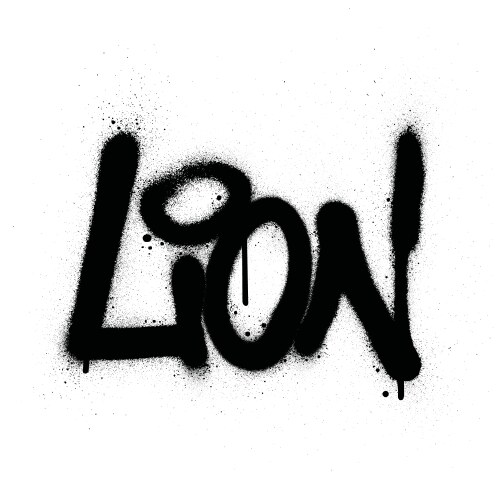 Graffiti Lion Vector Images (über 100)