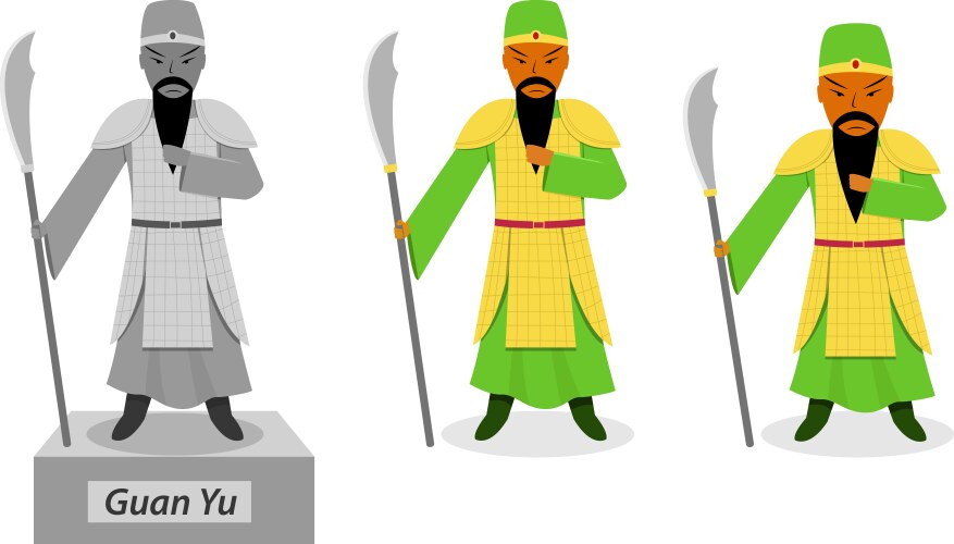 Guan Yu Vector Images (12)
