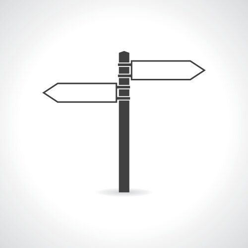 Street light lamp post isolated Royalty Free Vector Image