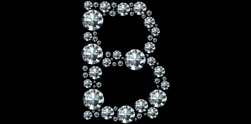 Rhinestone Letter Vector Images (over 160)
