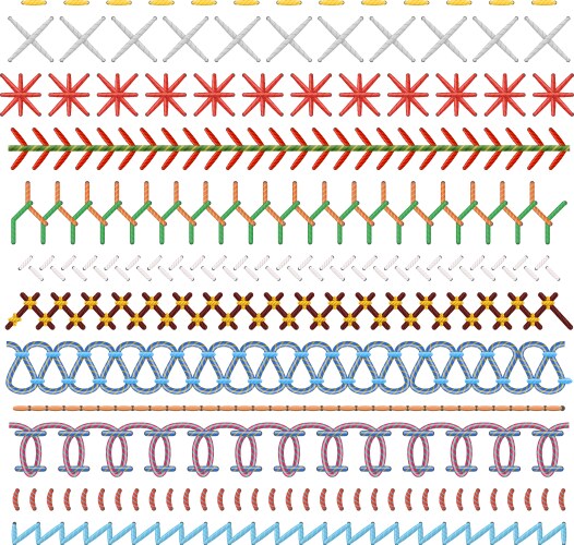 Sewing Stitch Vector Images (over 23,000)