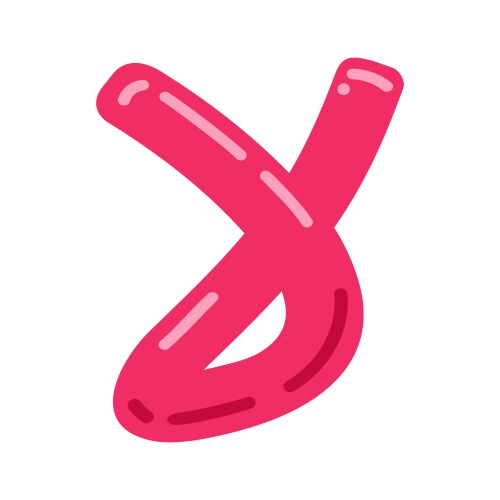 Lam letter hijaiyah Royalty Free Vector Image - VectorStock