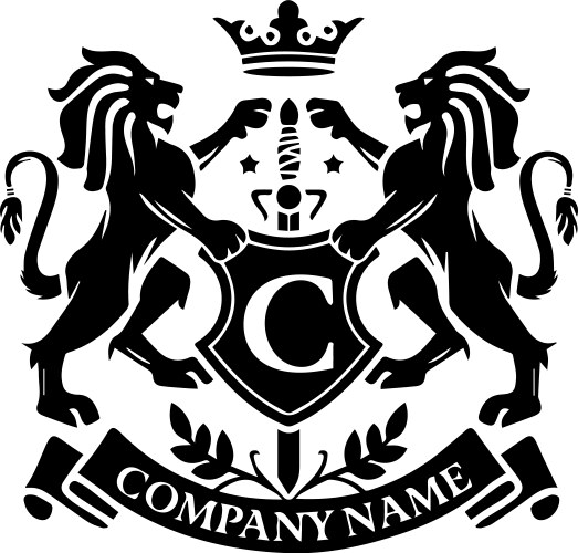 Lion Logo Two Vector Images (over 120)