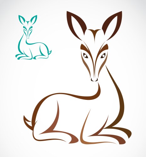 Deer Royalty Free Vector Image - VectorStock