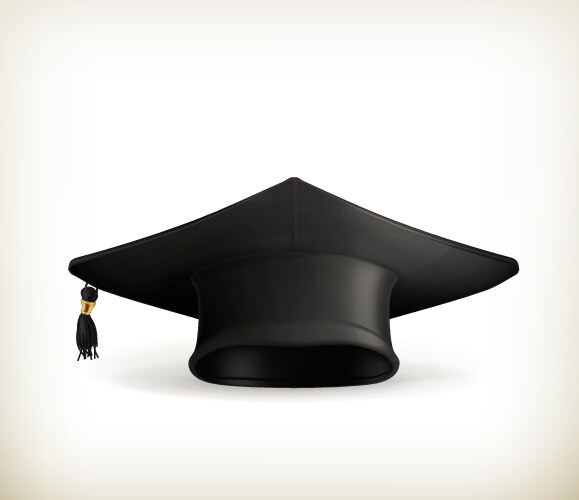 Education and graduation concept graduation cap Vector Image