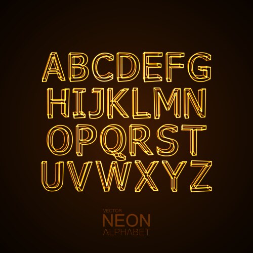 Neon Alphabet Vector Images (over 49,000)