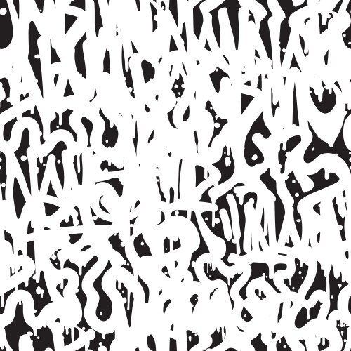 Rap music hip hop seamless background Royalty Free Vector