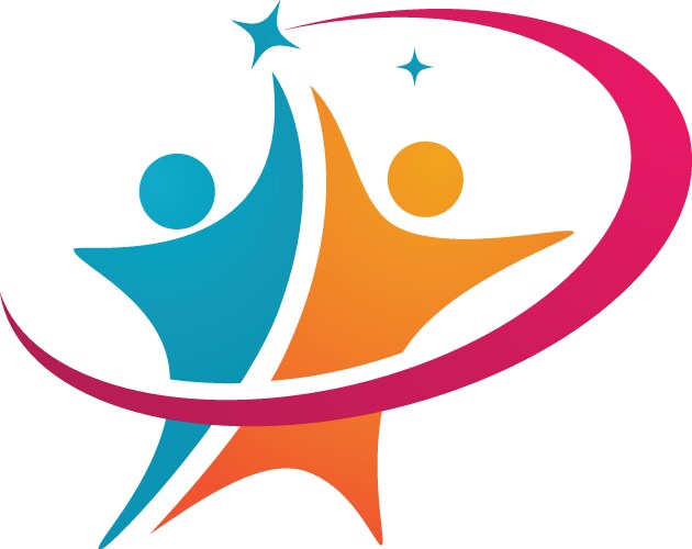 Community logo Royalty Free Vector Image - VectorStock