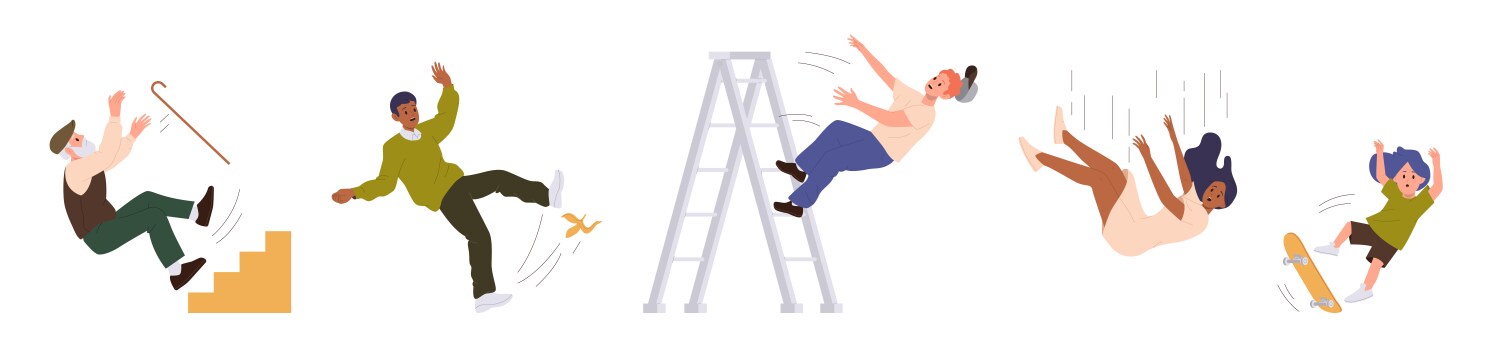 Ladder Falling Vector Images (over 1,700)