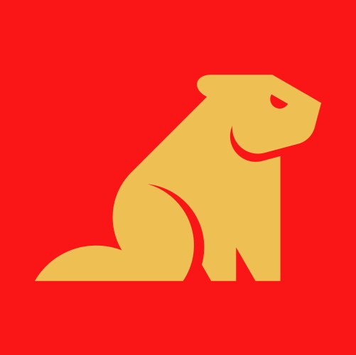 Beaver logo Royalty Free Vector Image - VectorStock