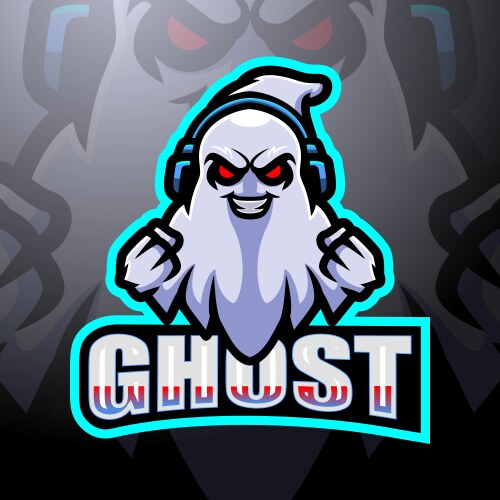 Ghost Gaming Logo Vector Images (over 1,100)