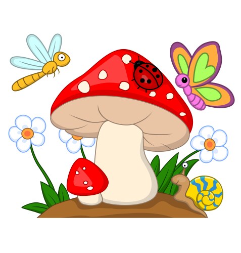 Small animal cartoon Royalty Free Vector Image