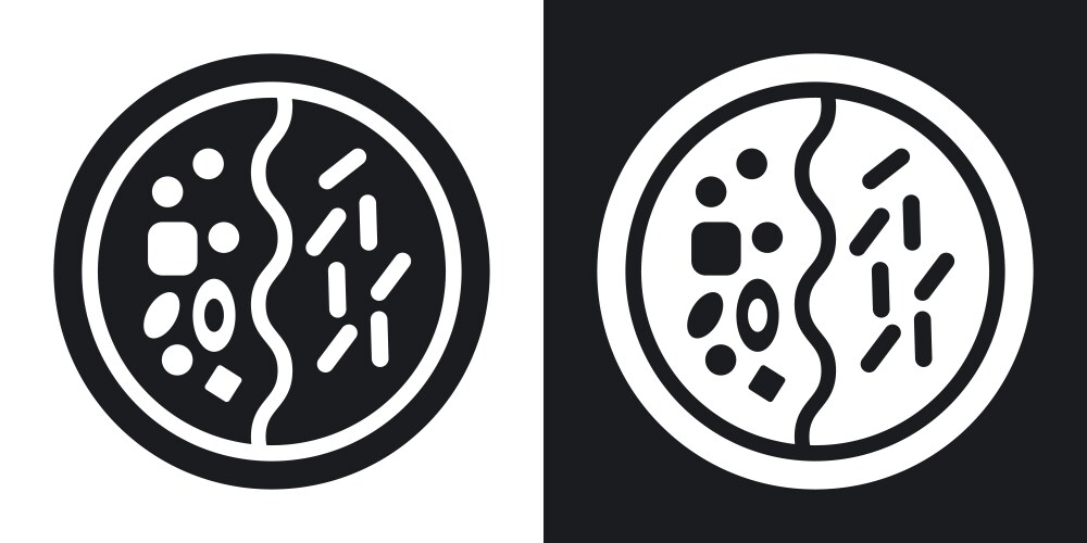 Kare raisu icon set Royalty Free Vector Image - VectorStock