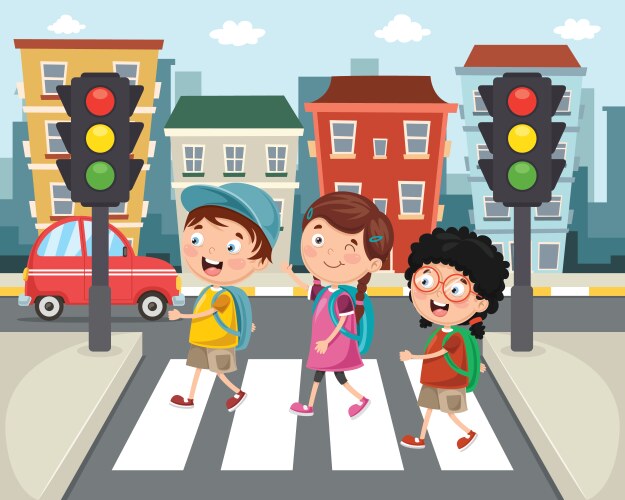 Kids daily routine activities Royalty Free Vector Image