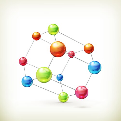 C6h12o6 glucose molecule Royalty Free Vector Image