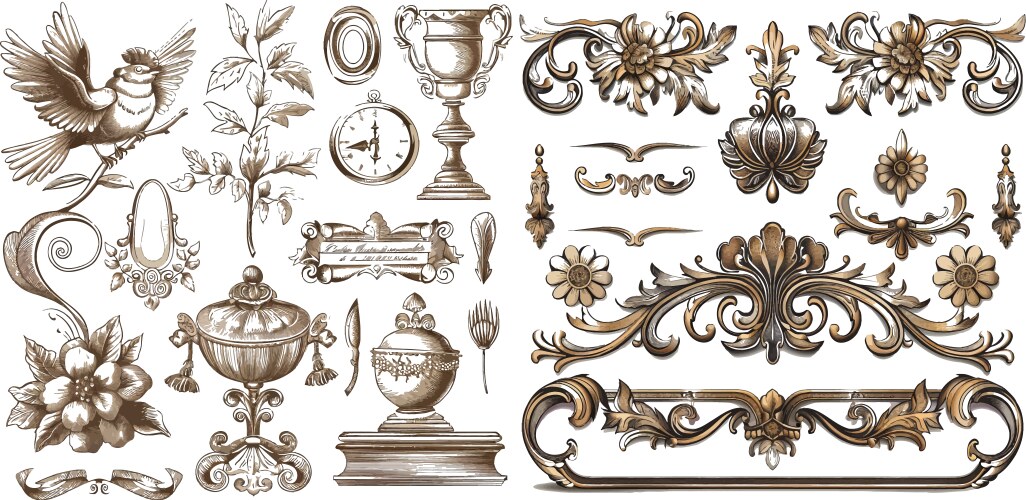 Filigree Tattoo Vector Images (over 7,400)