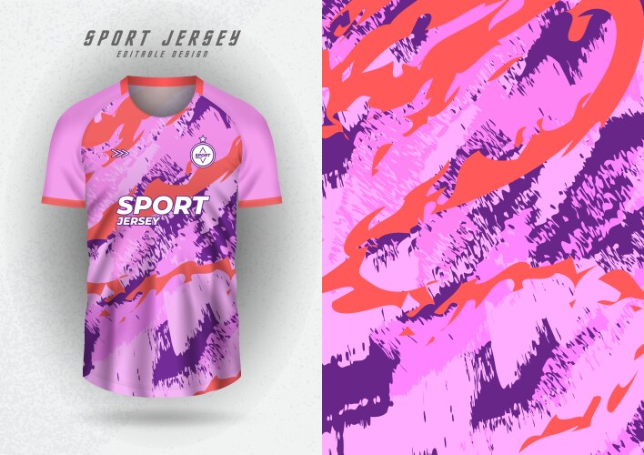 Sports jersey design Royalty Free Vector Image