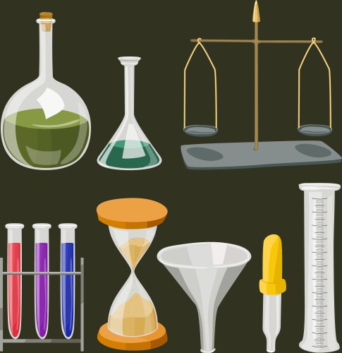 Cartoon potion bottle Royalty Free Vector Image